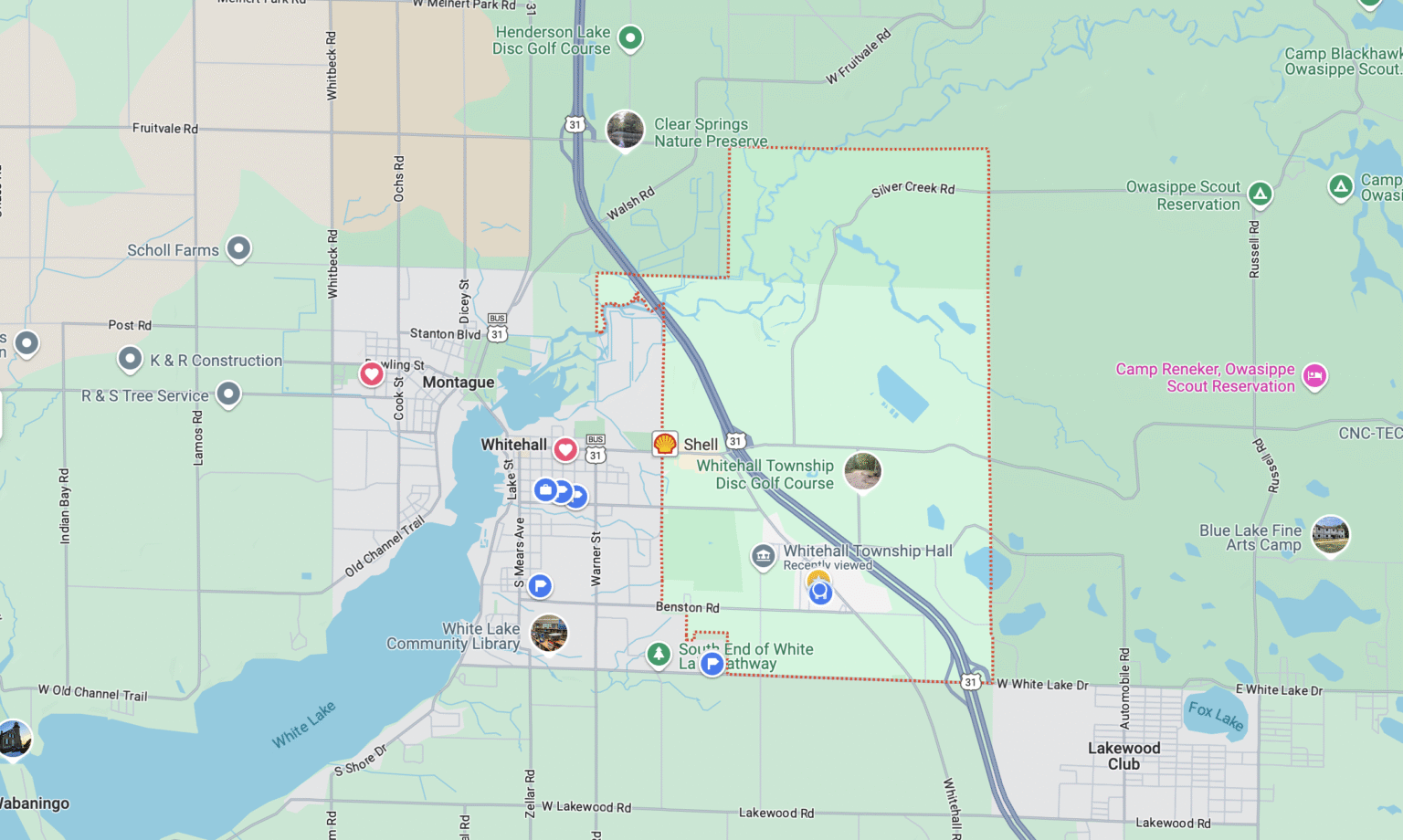 Whitehall Township – Michigan